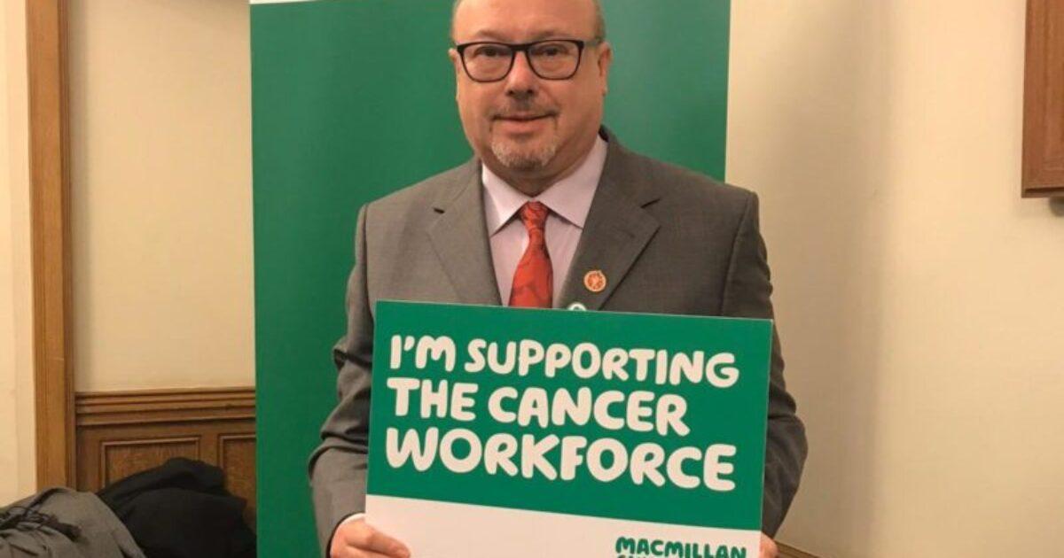 Thank you from Macmillan Cancer Support - Grahame Morris MP
