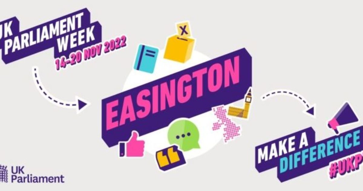 UK Parliament Week 2022 to be celebrated across East Durham - Grahame ...